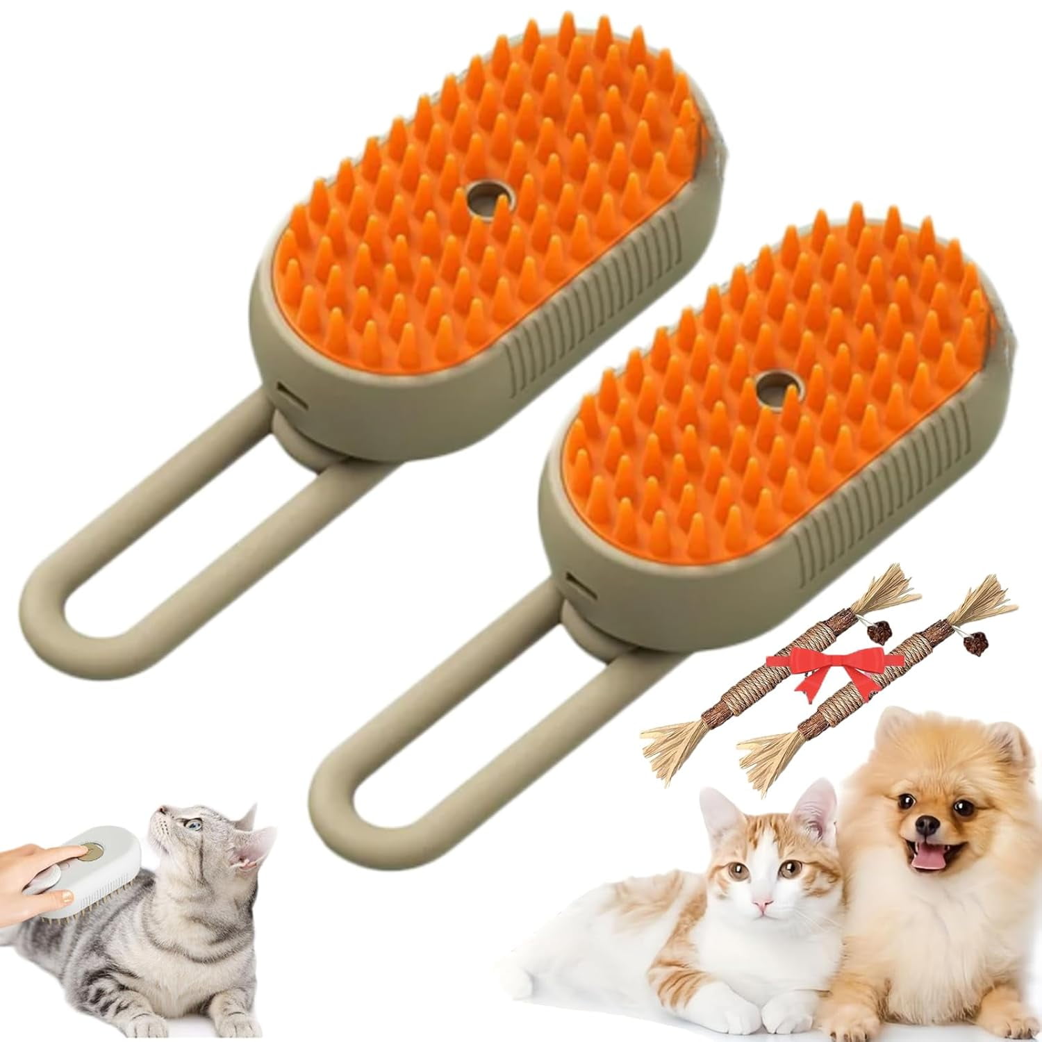 Dog Spa Brush with Steam, Hair Cleaning Day Spa for Dogs, Dog Hair ...