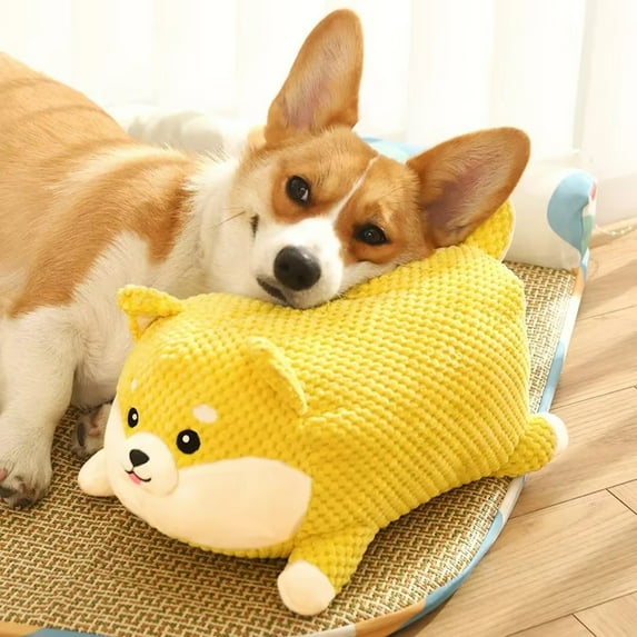 Dog Squeak Toys,Pet Plush Toy: Squeaky Chew Toy For ,& Corgi ...