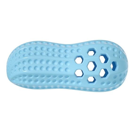Dog Squeaky Peanut Toy - TPR Treat-Dispensing Chew Toy, Durable for ...