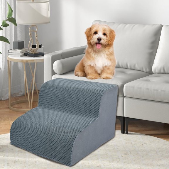 LitaiL 5-Tier Pet Stairs, High Density Foam, Non-Slip, for High Beds ...