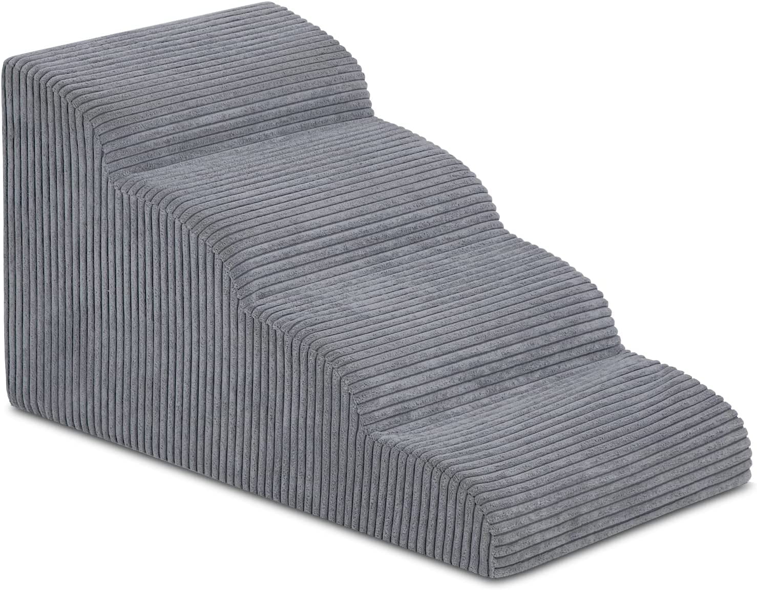 Dog Stairs for Small Dogs and Cats, 20" H 4 Steps Dog Ramp for High ...