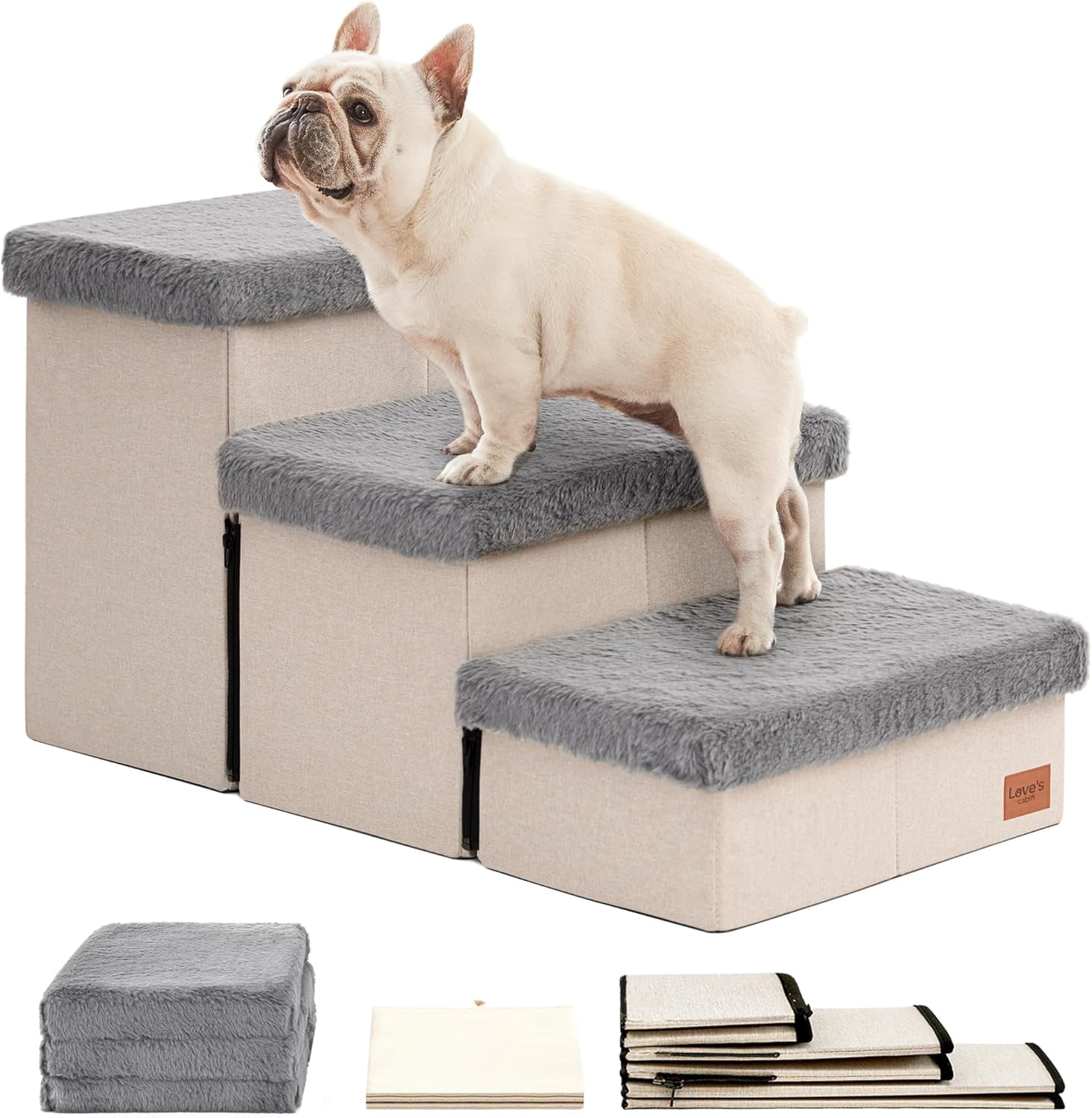 Dog Stairs for High Bed 18