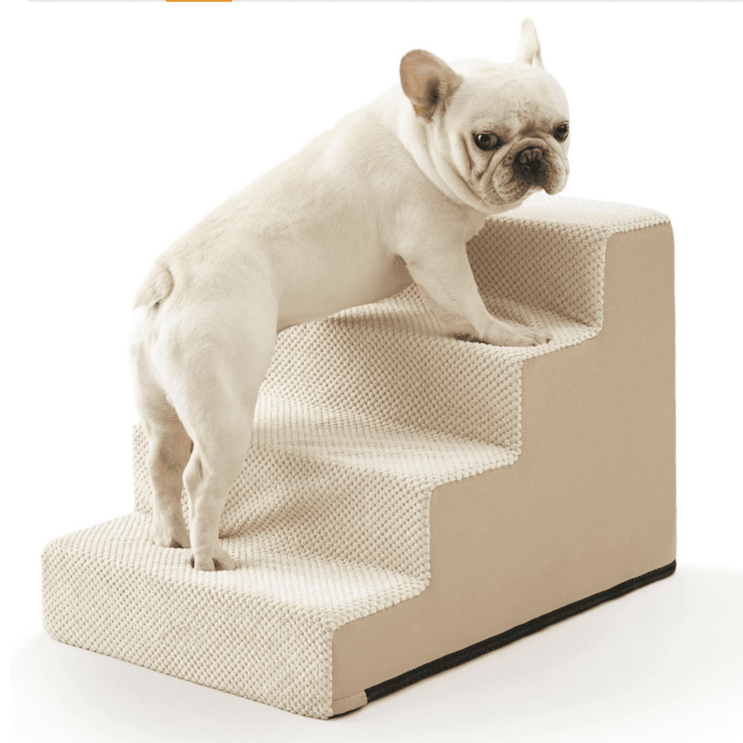 Dog Stairs for Small Dogs, 4 Tier Wider Pet Stairs for Couch and Beds ...