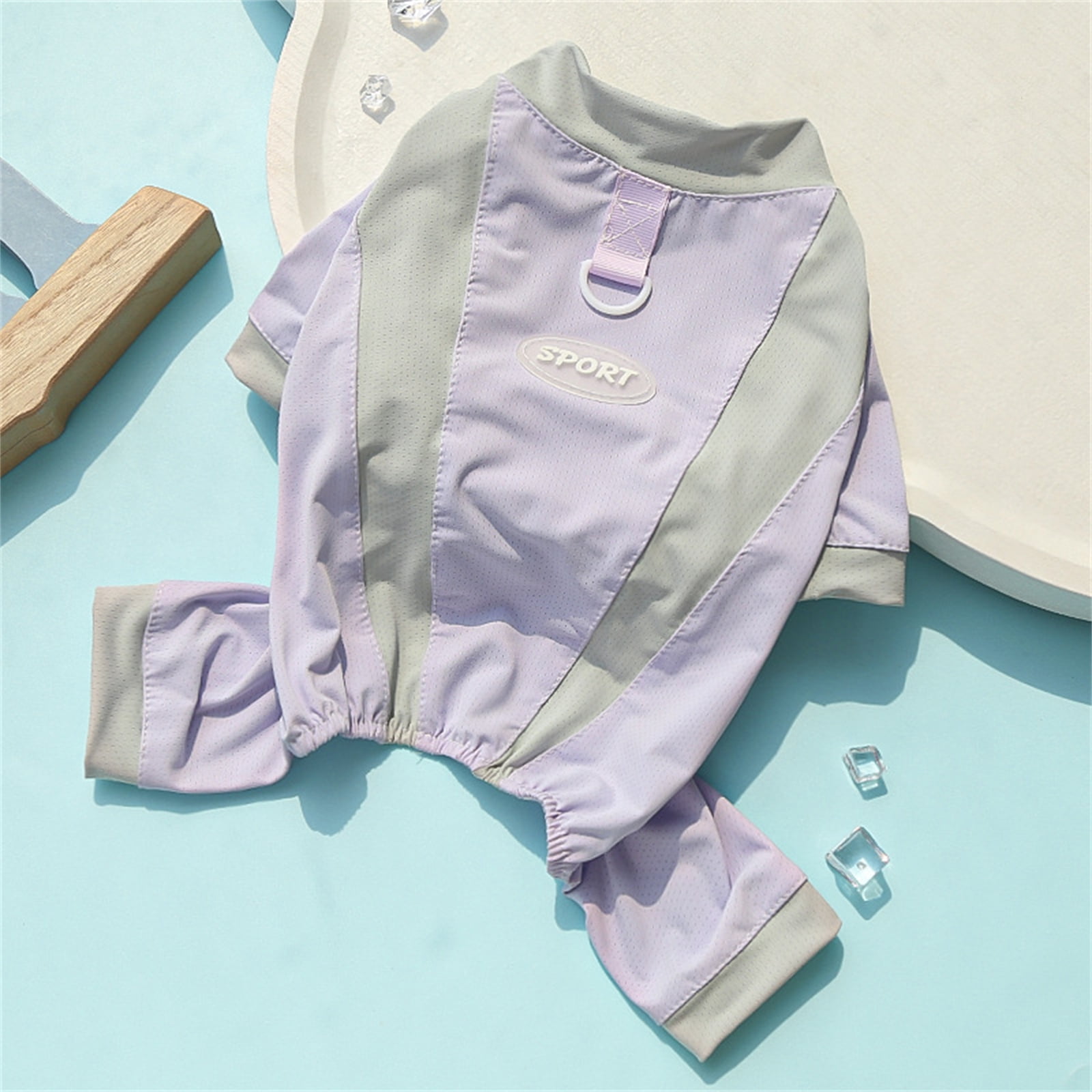 Dog Sun Protection Suit, Long Sleeve & Leg Coverage Rash Guard for ...