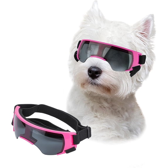 Dog Sunglasses Small Breed, Dog Goggles for Small Dogs Windproof Anti ...