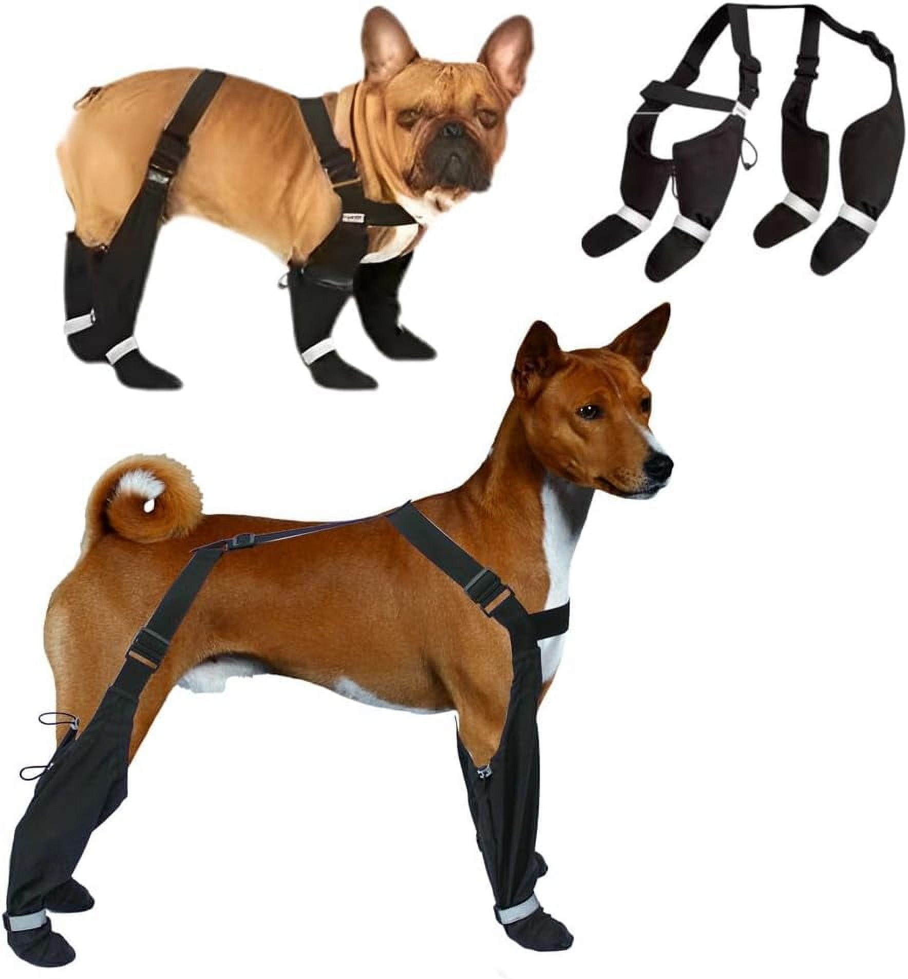 Dog Suspender Booties, 2025 New Dog Suspender Boots, Dog Paw Boot ...