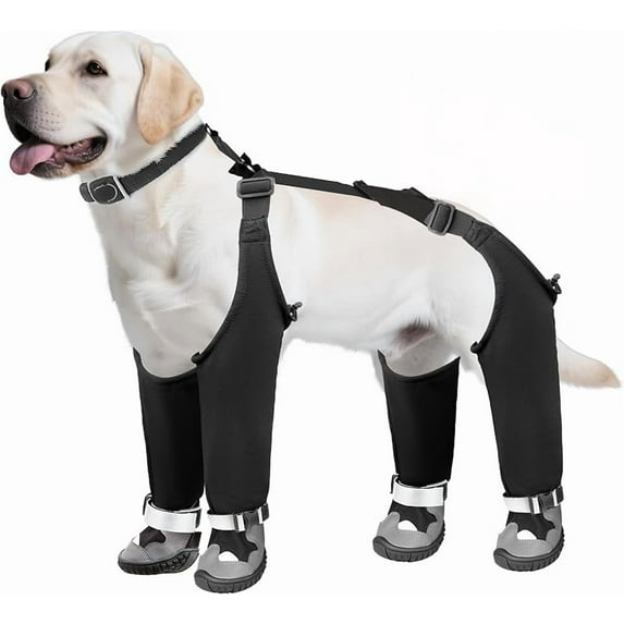 Dog Suspender Boots, Waterproof Dog Rain Boots, Puppy Snow Shoes for ...