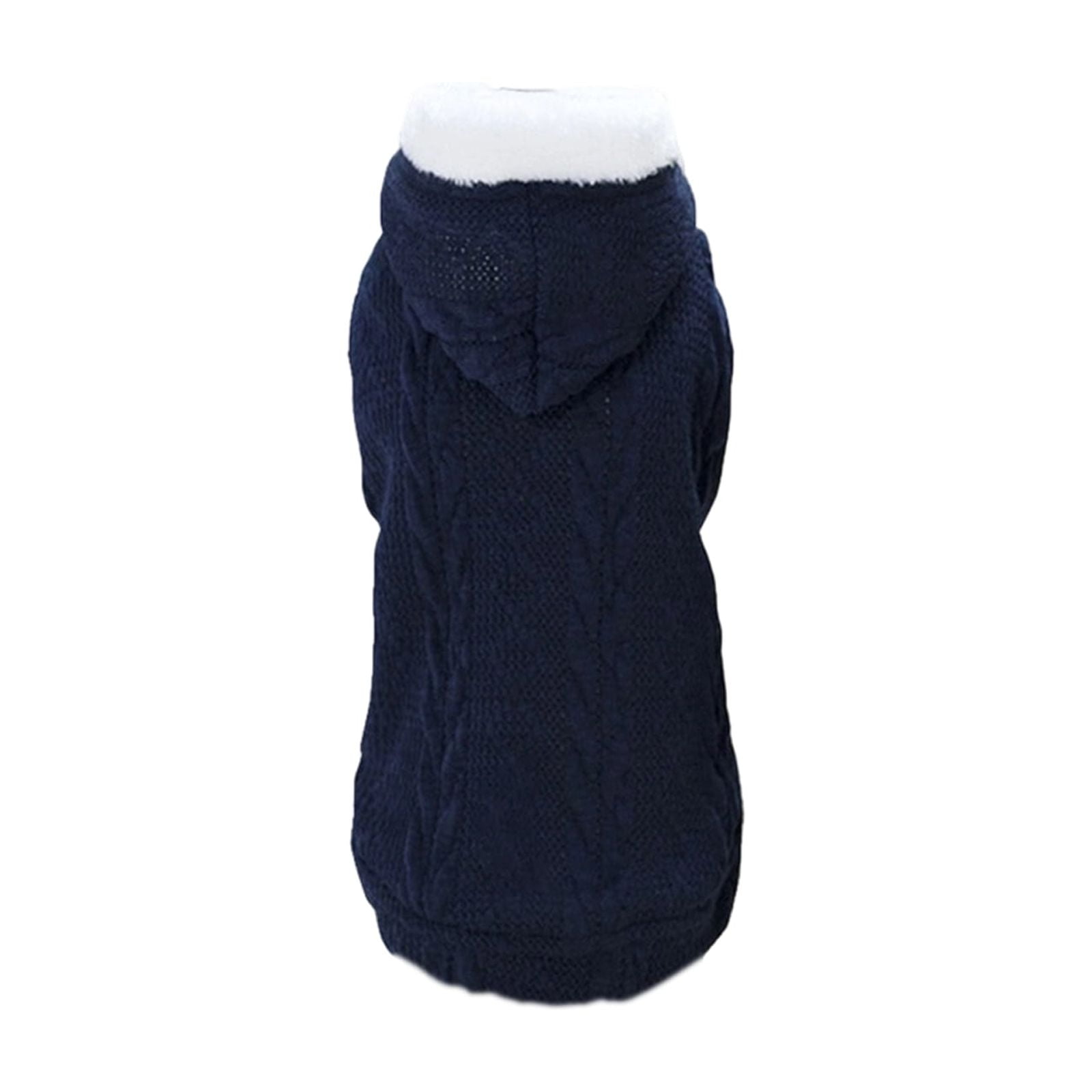 Dog Sweater,Dog Hoodies,Warm Fuzzy Fleece Sweatshirt with Hood & Pocket ...