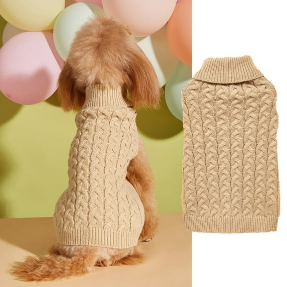 Dog Sweater for Small, Medium, Large Dogs - Warm Winter Pet Clothes ...