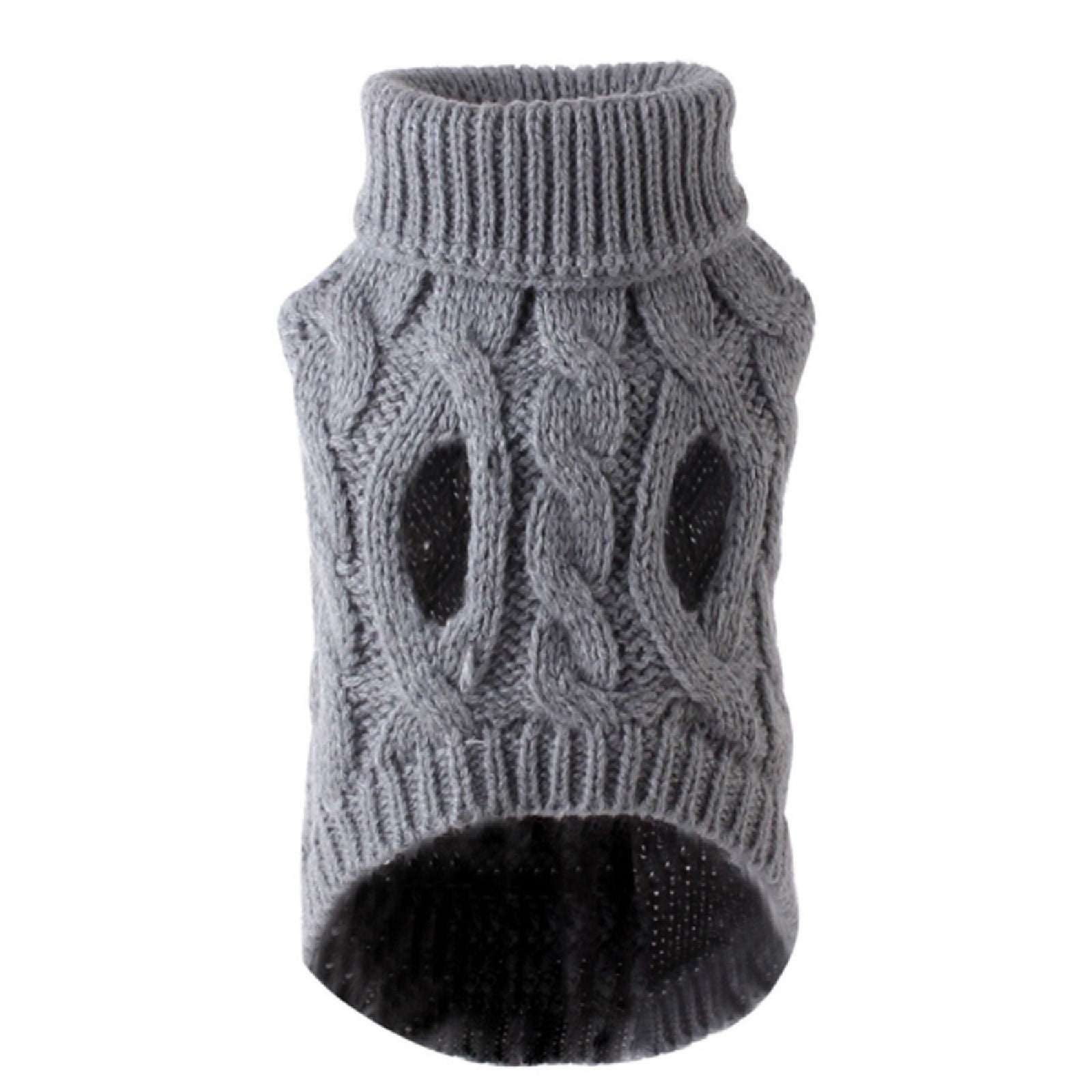 Dog Sweater Turtleneck Classic Pet Knitted Sweaters Warm Cute Puppy ...