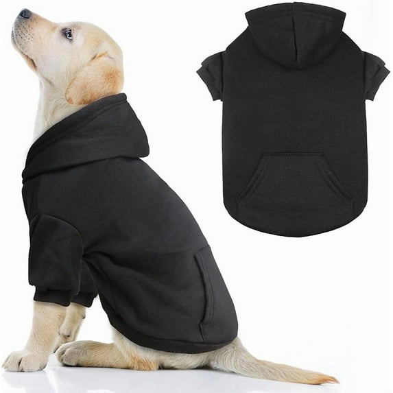 Dog Sweaters for Large Dogs,Dog Hoodie Sweater Solid Soft Brushed ...