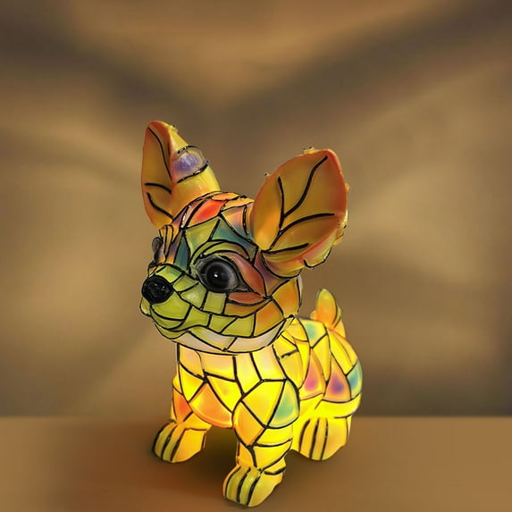 Dog Table lamp,Dogs Series Art Night Light, Cute Pet Dogs LED Night ...