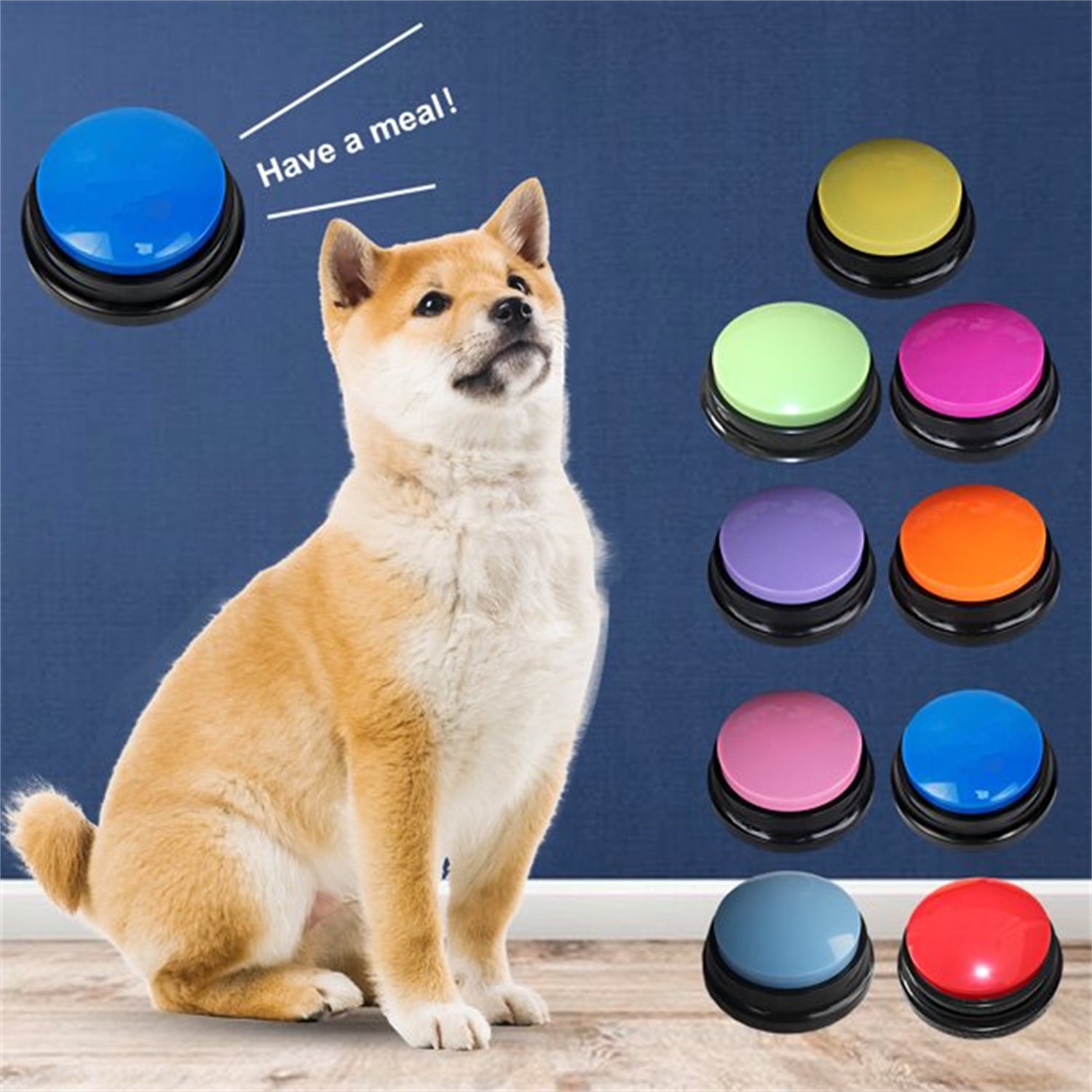 Dog Talking Button ,Voice Recorder for Dog Communication, Pet ...