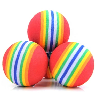 Multipet Squeaky Tennis Balls 4 Pack Dog Toy, Multi-color, Size: 2 ...