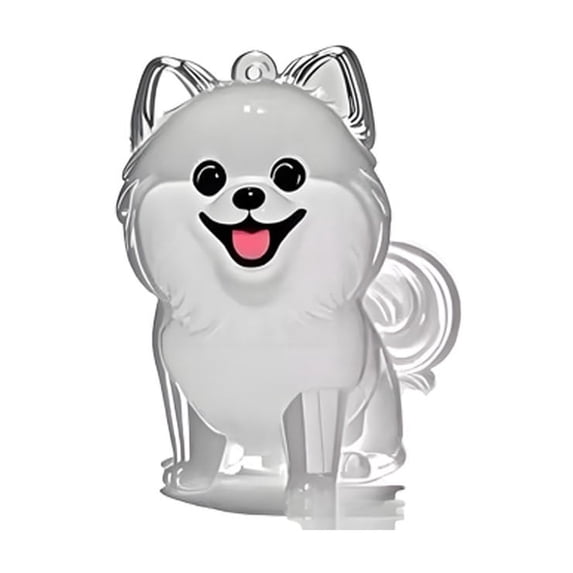 Dog Themed Collectible Keychain, Cute Canine Key Ring Charm, Decorative ...