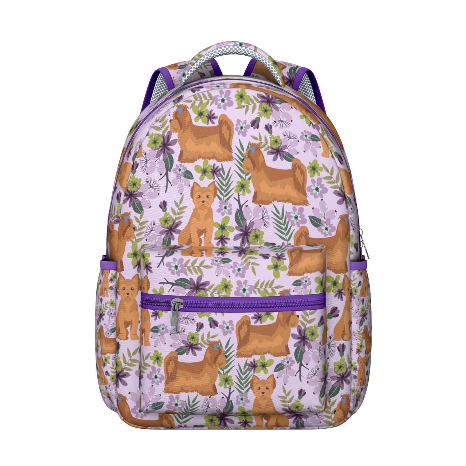 Dog Themed Student Backpack for All-Day Comfort - Ergonomic Design ...