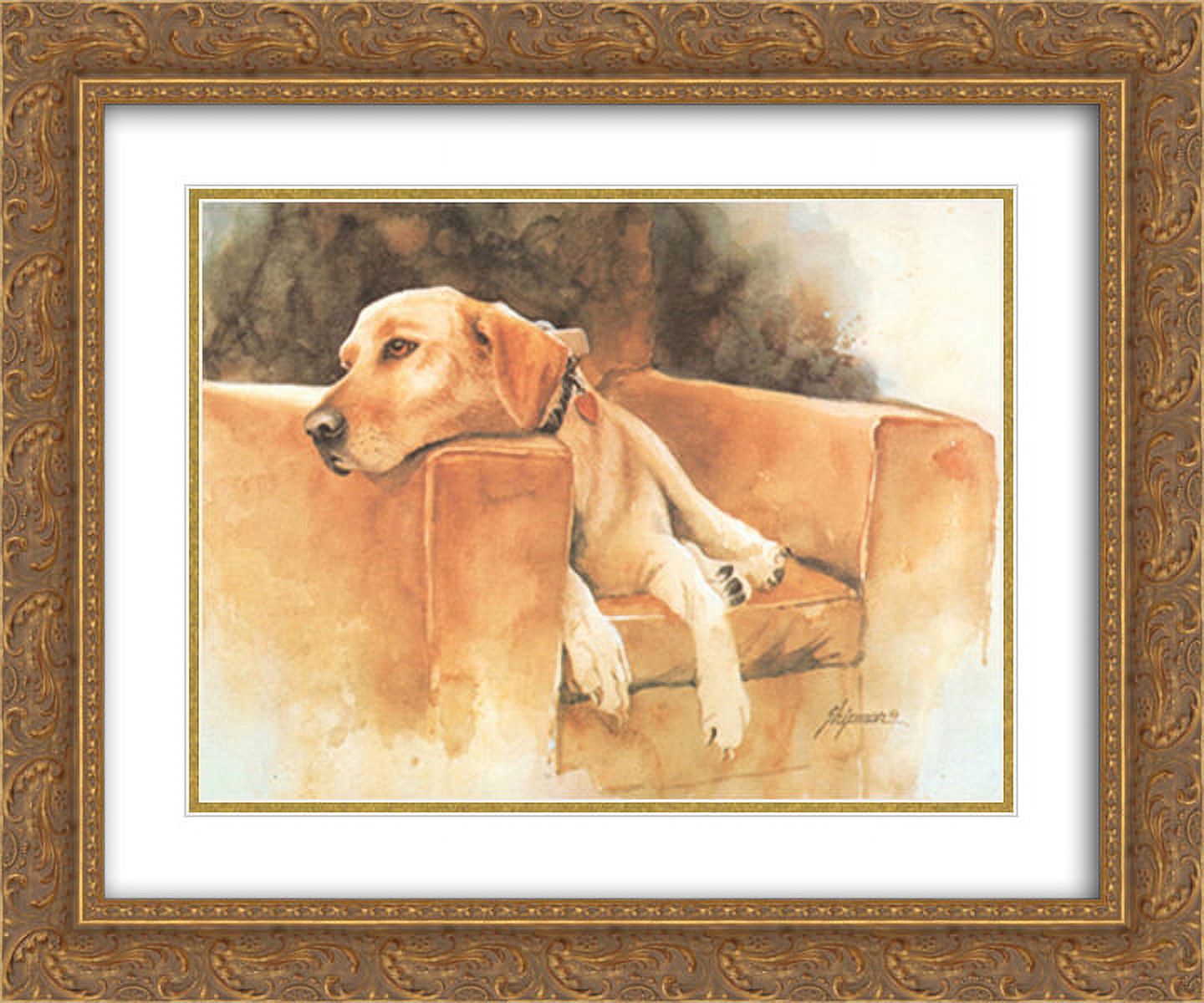 Trademark Fine Art "Glamour Pups Christmas I" Canvas Art by Beth Grove ...