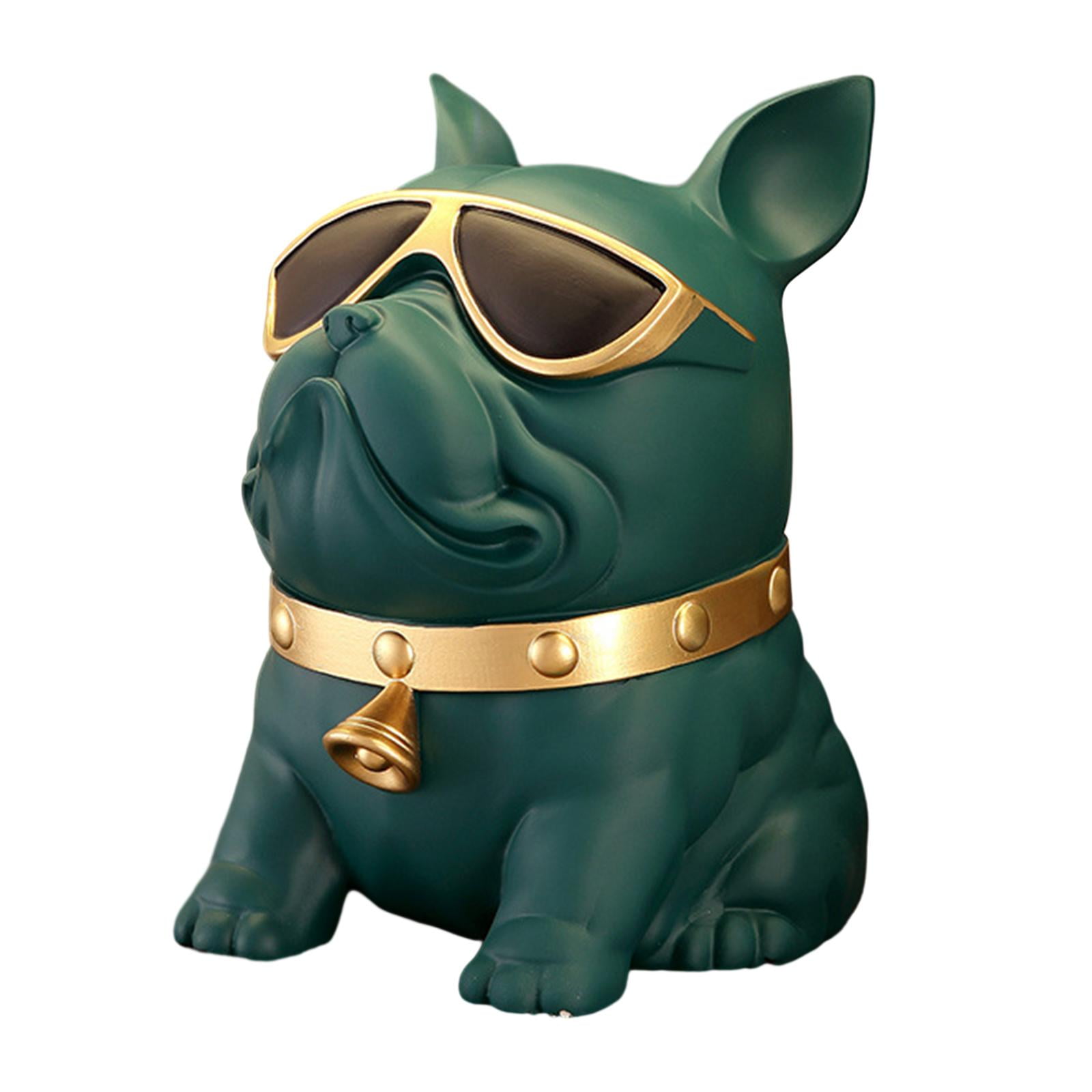 Dog Tissue Box Tabletop Resin Sculpture Creative Art Crafts Animal ...