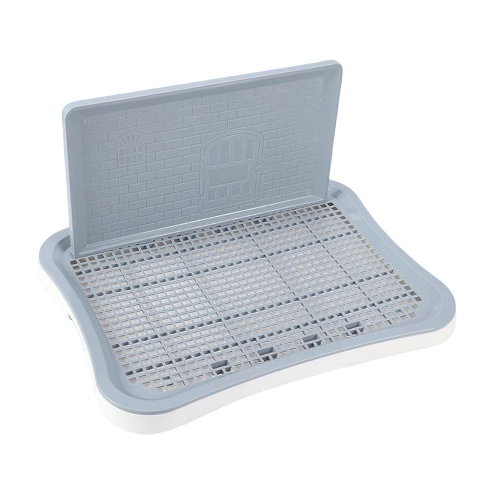 Dog Toilet Anti Splashing Removable Lattice Puppy Potty Tray with ...