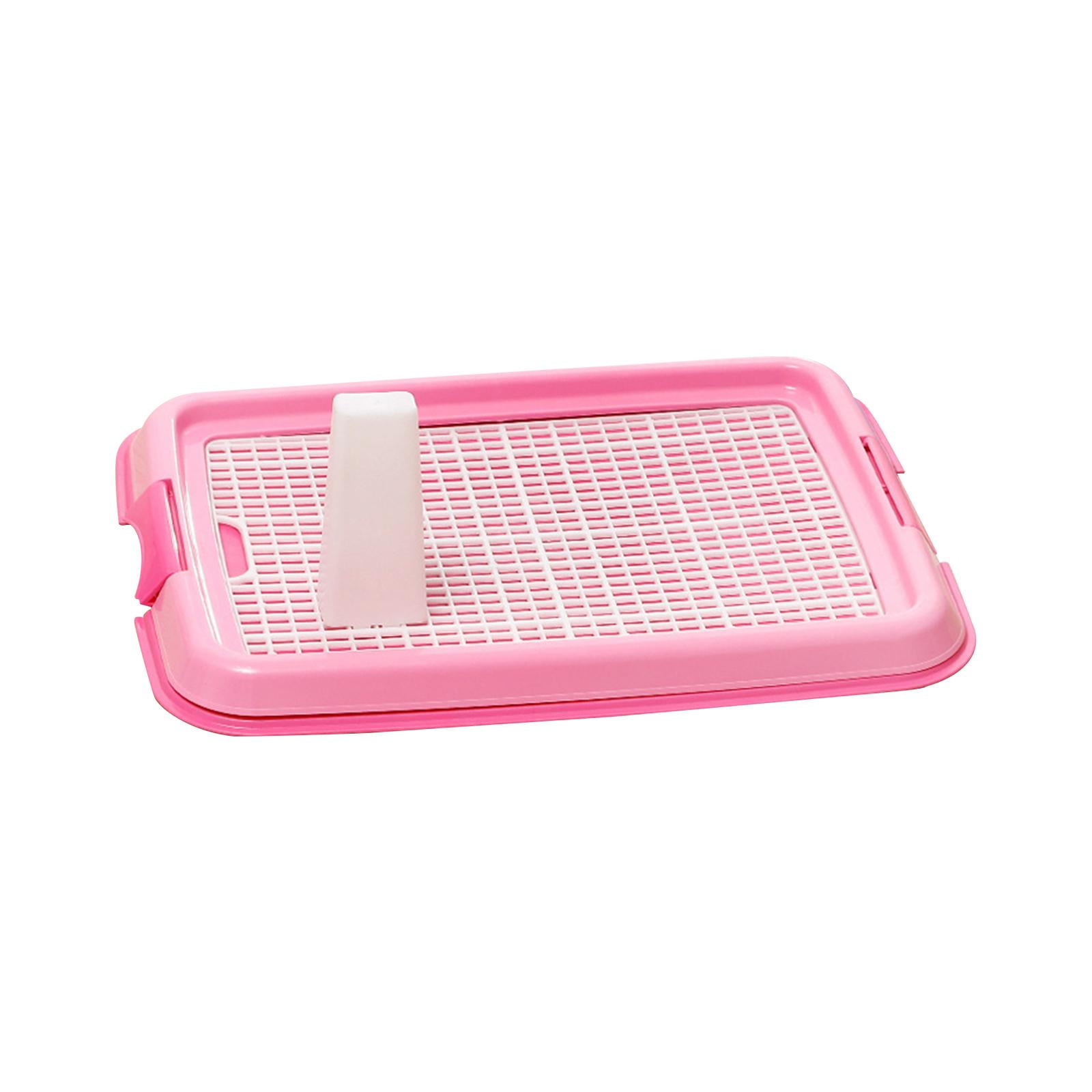 Dog Toilet Puppy Pee Tray Loo Pad Urinal Lattice Potty Trainer Reusable ...