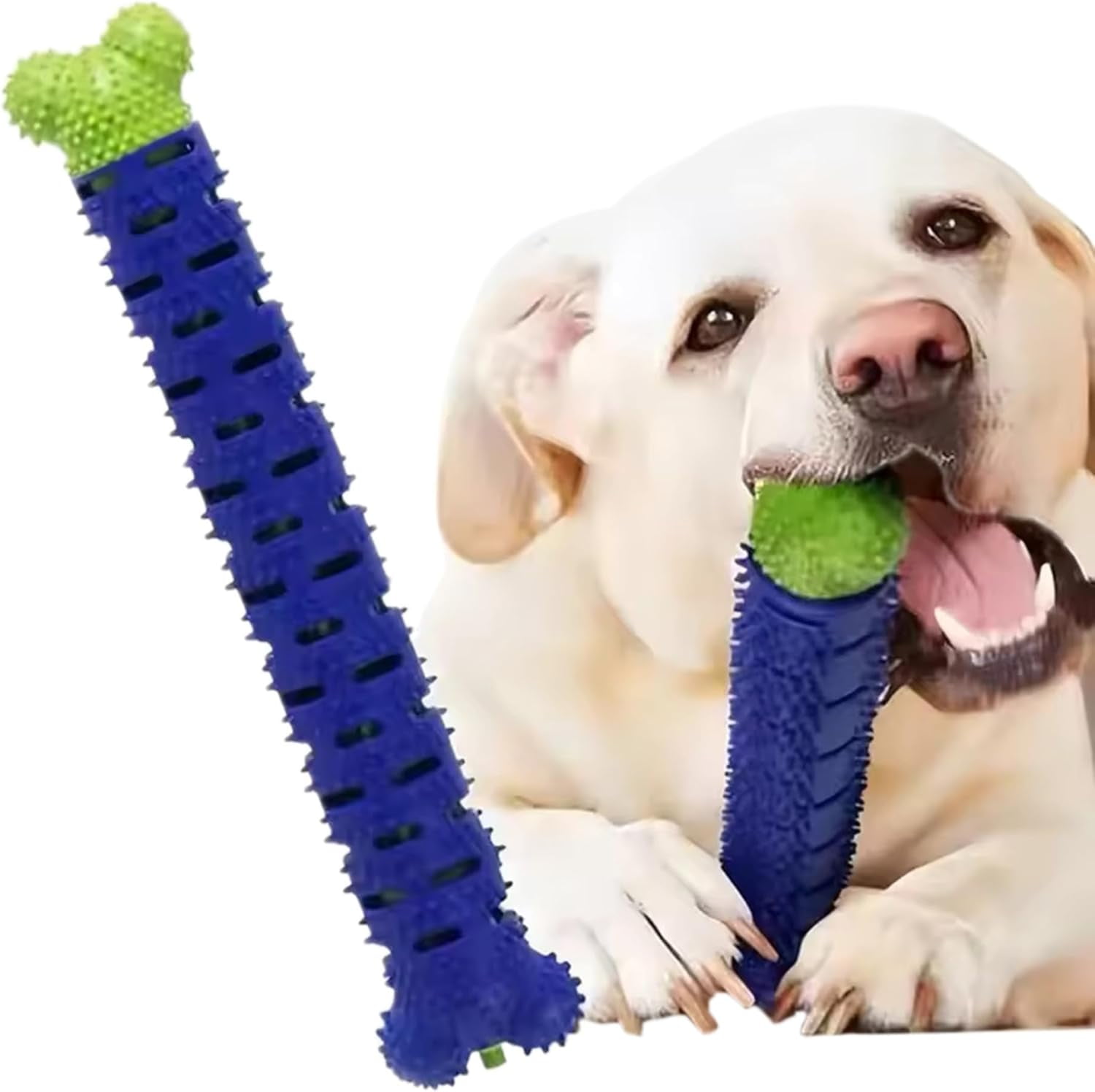 Dog Toothbrush Chew Toy Stick Bone Bite Tooth Brush Toy Stick for Teeth ...