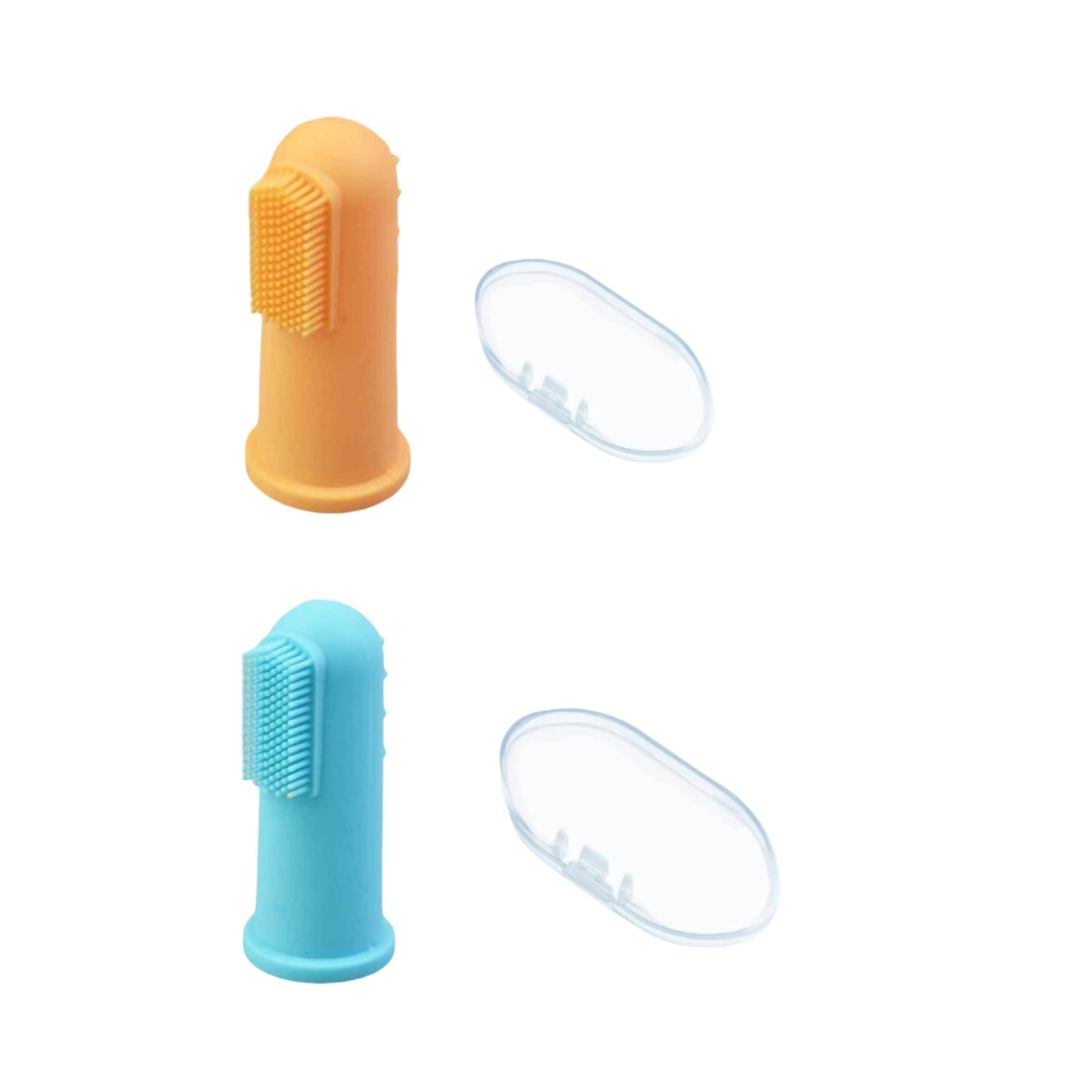 Dog Toothbrush for Dog Teeth Cleaning, Dog Finger Toothbrush, Full ...