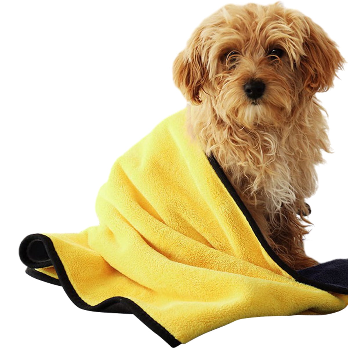 Dog Towels Super Absorbent Pet Bath Towel Microfiber Dog Drying Towel ...