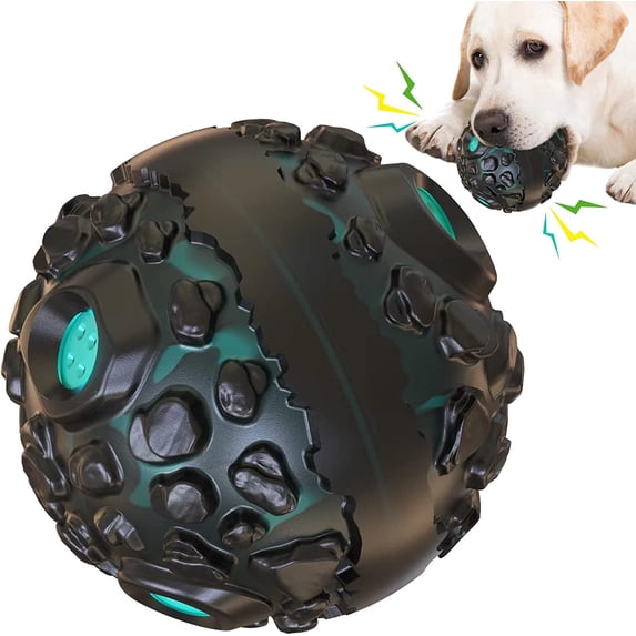 Walmart Dog Toy Ball, Durable, Squeaky Giggle Sound, Non-Toxic, for All ...