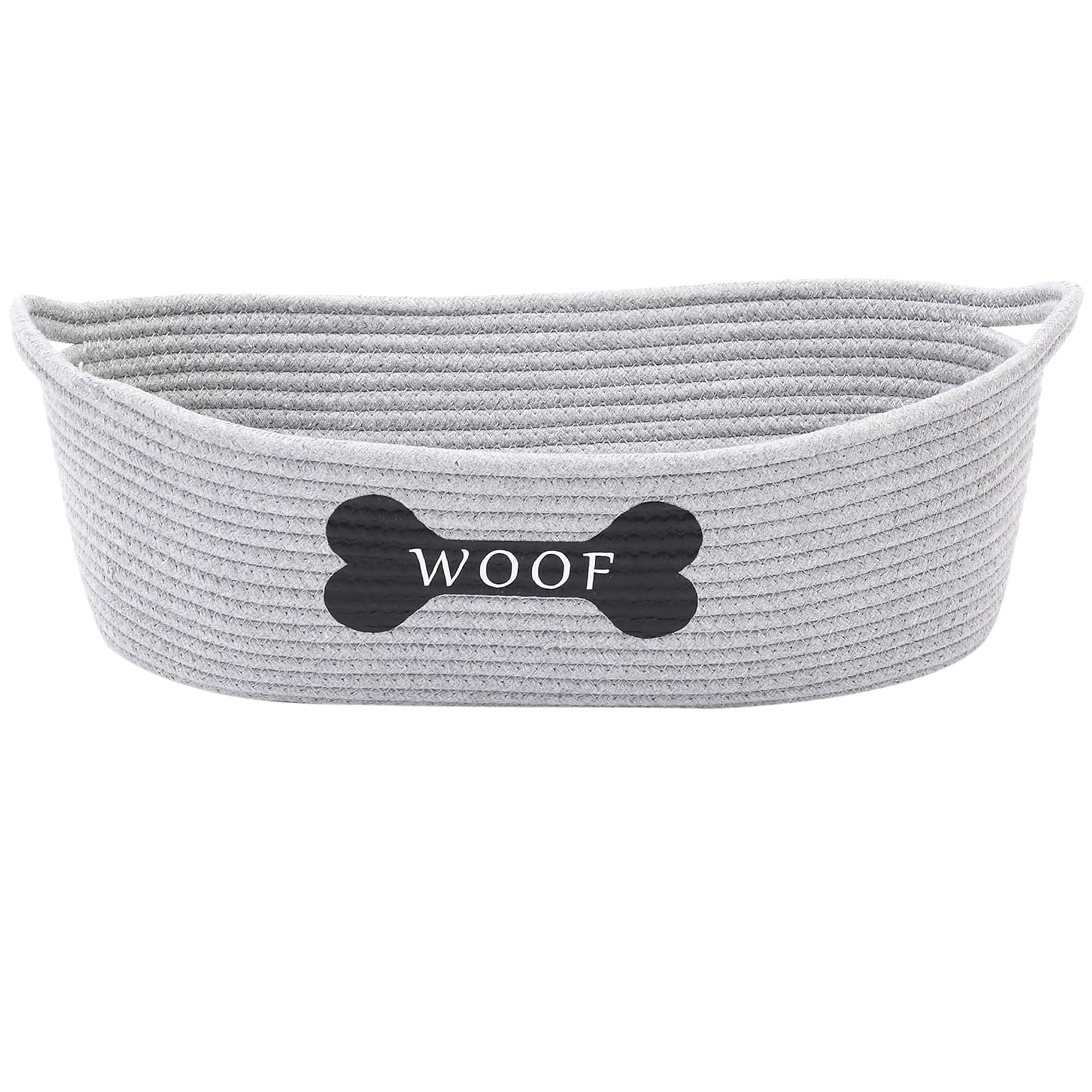 Dog Toy Baskets pet Toy Basket Storage in Small Shallow Stuff bin ...