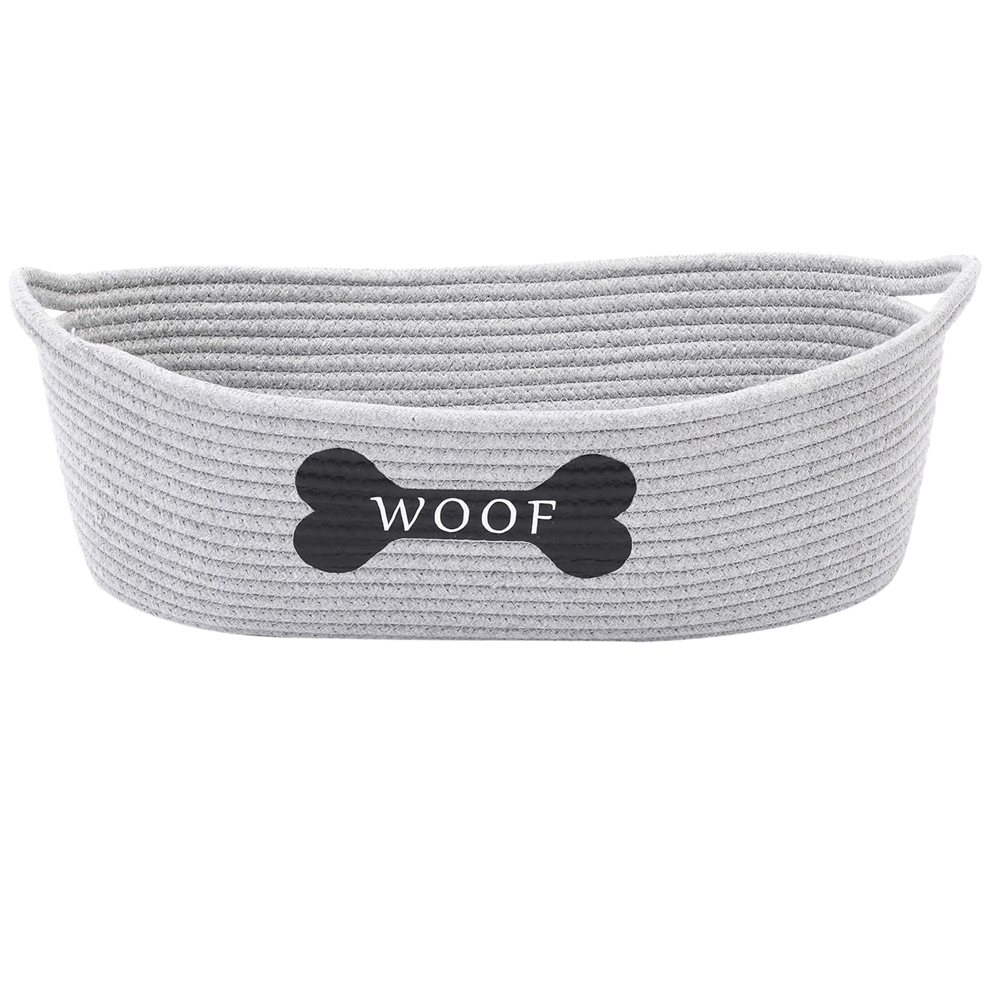 Dog Toy Baskets pet Toy Basket Storage in Small Shallow Stuff bin ...