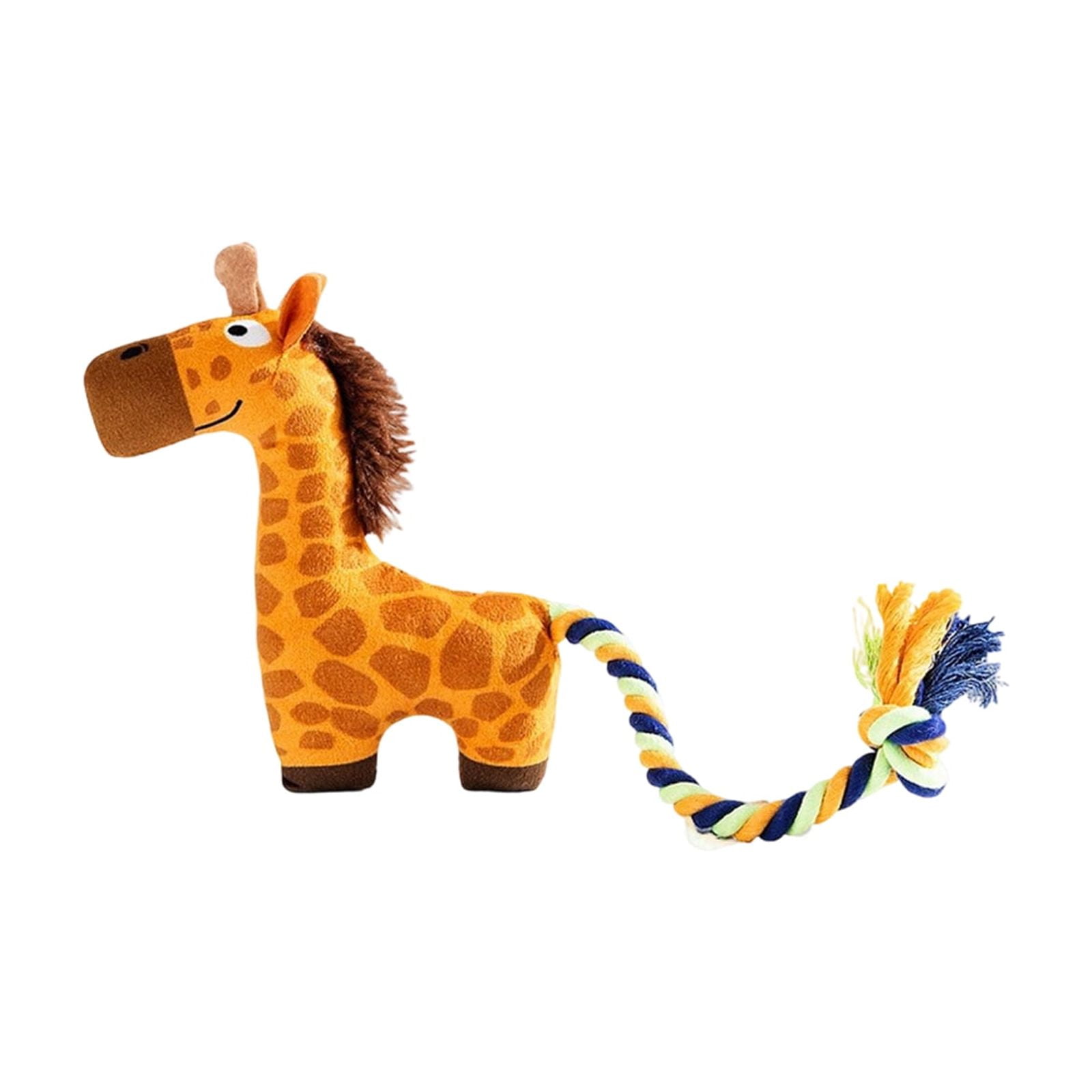 Dog Toy Chewable Squeaky Teething Resistant Shoe With Cotton Rope Knot ...