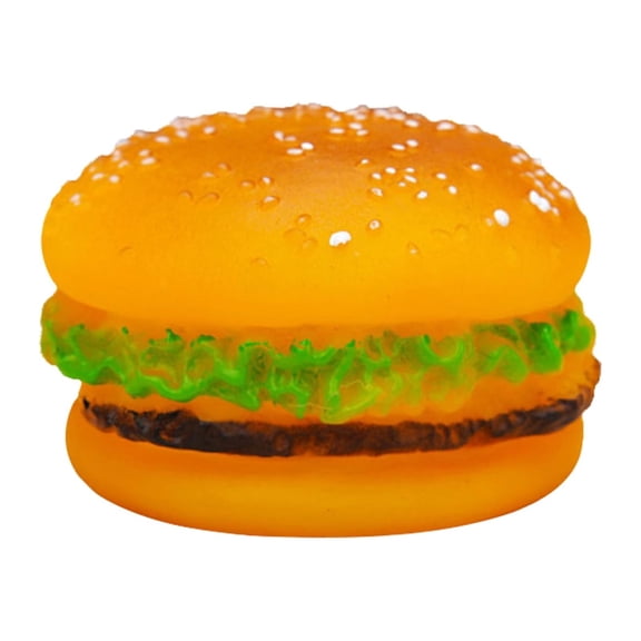 Hamburger Dog Toy