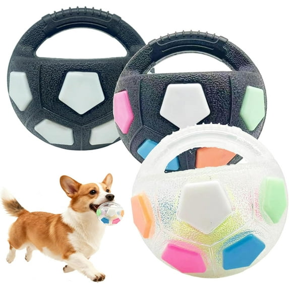 Dog Toy Soccer Ball with Handles, 2026 New Calming Ball, Interactive ...