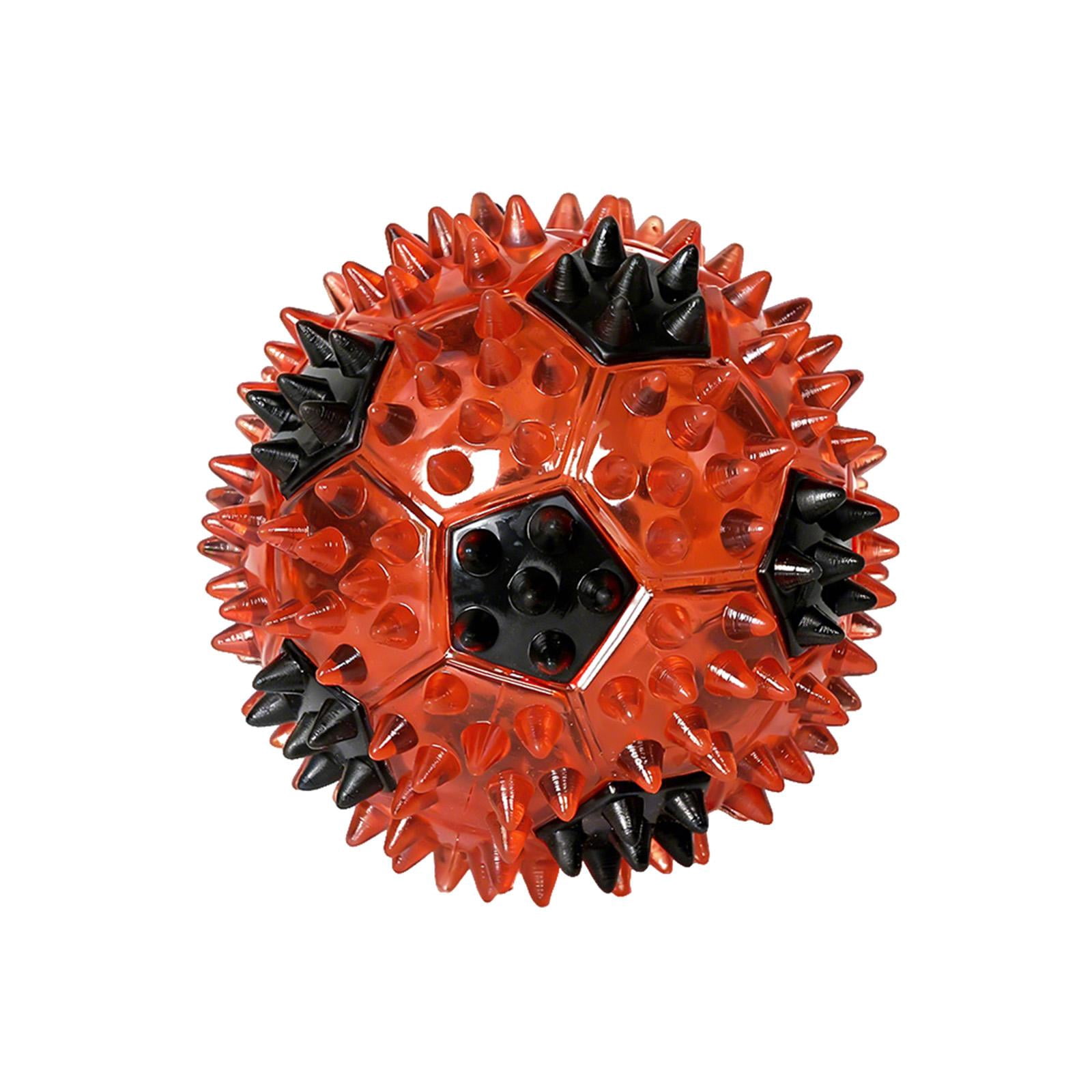 Dog Toy, Squeaky Football Toy Made of Durable TPR Material, Red Color ...