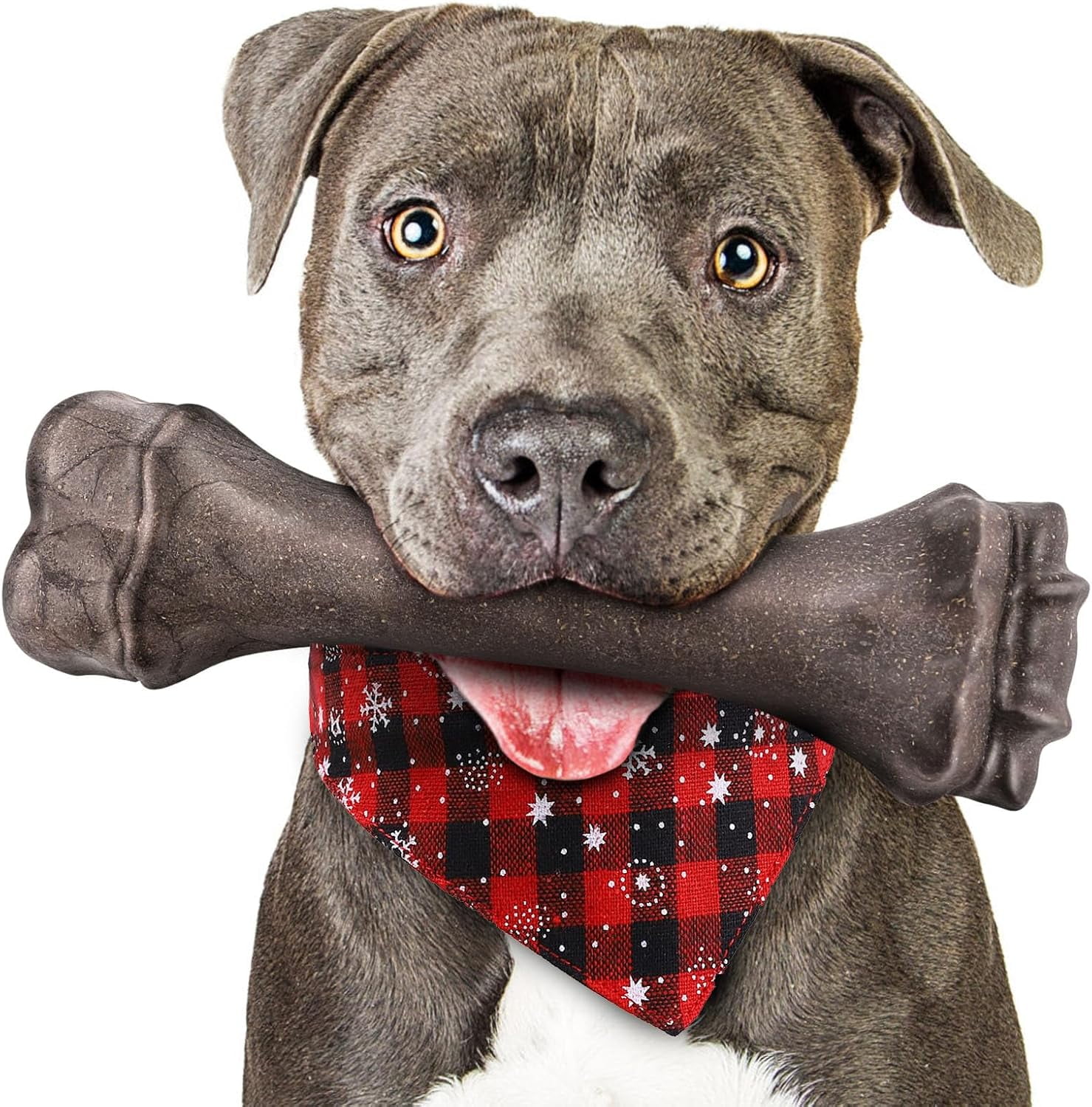 Dog Toys for Aggressive Chewers, Indestructible Dog Bones for ...