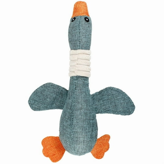 Fasiaou Upgraded Goose Indestructible Dog Toys for Aggressive Chewers ...
