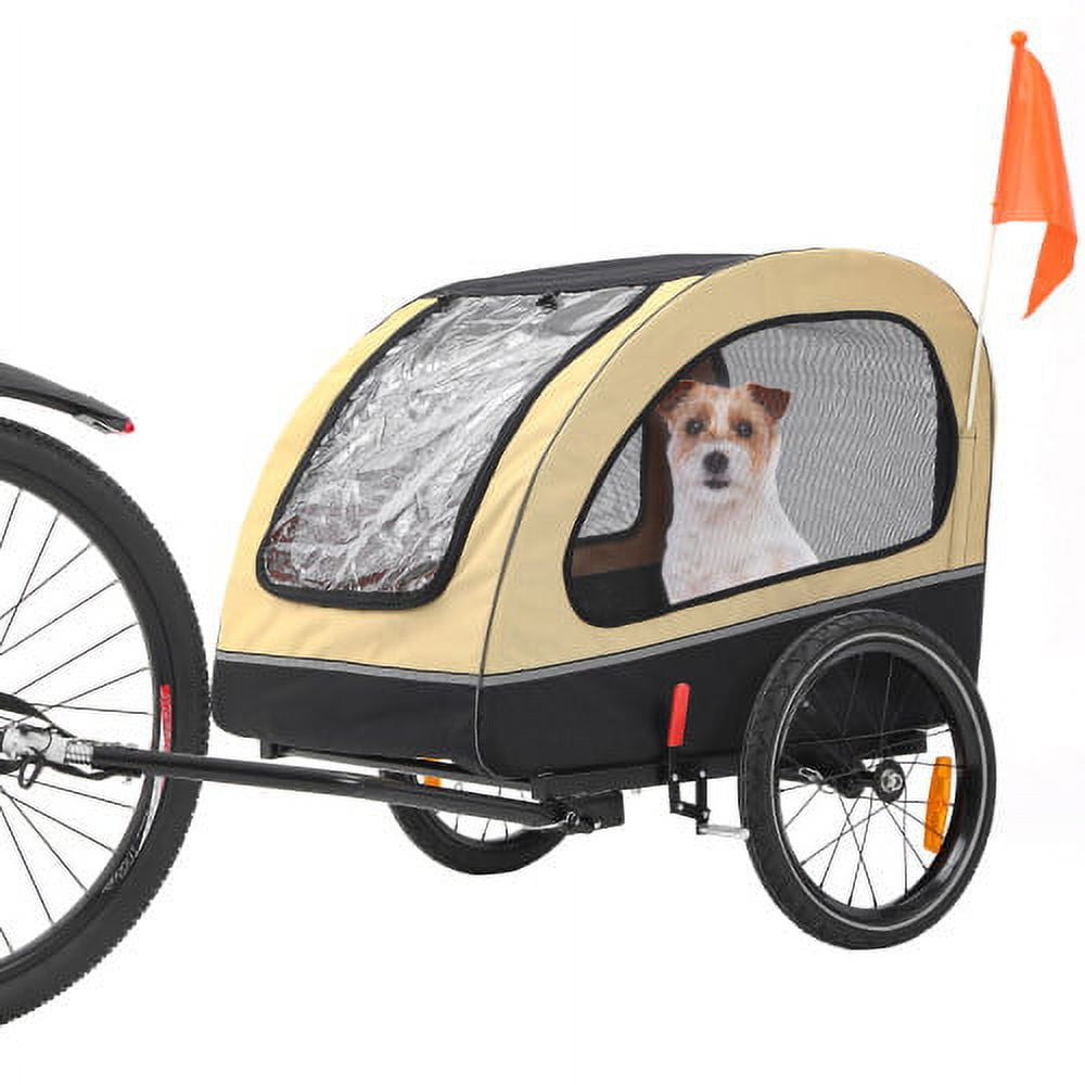 Dog Trailer, Medium Dog Buggy, Bicycle Trailer for Small and Medium ...