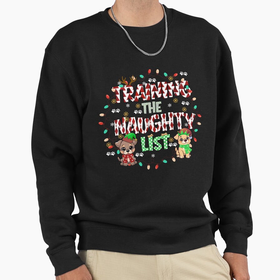 Dog Trainer Christmas Training The Graphic Unisex Sweatshirt Funny ...