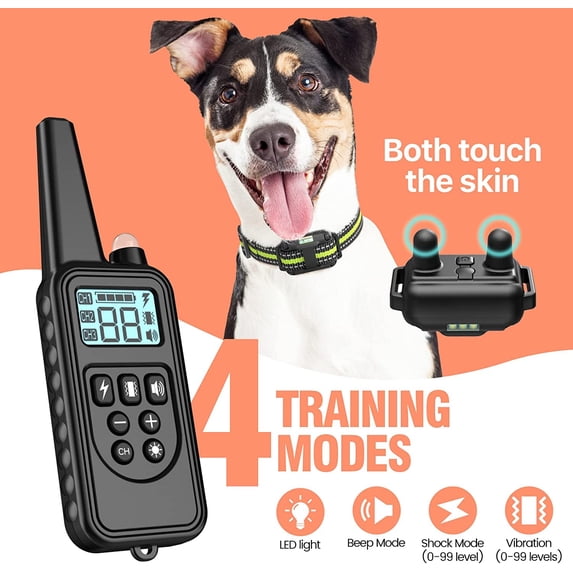 Dog Training Collar 3 Pack - 2600Ft Dog Shock Collar with Remote ...
