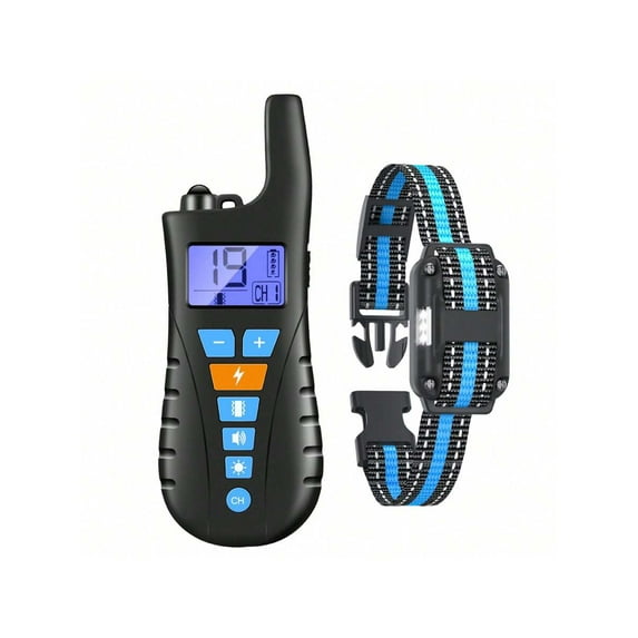 Dog Training Collar Dog Barking Collar Remote Control Electric Shock ...