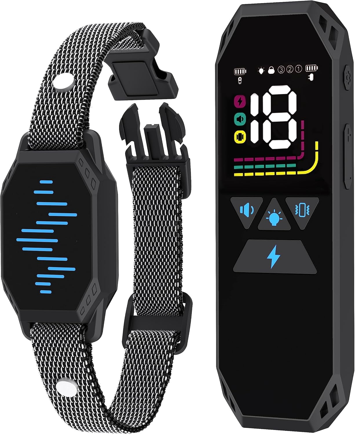 Dog Training Collar, Dog Shock Collar with Remote, 2500FT and 4 ...