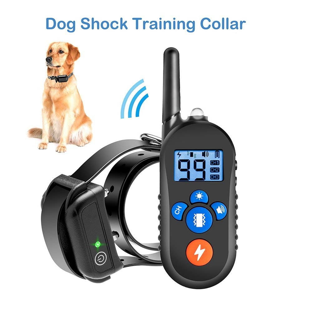 Dog Training Collar-Electric Dog Shock Collar with Remote 2500FT ...