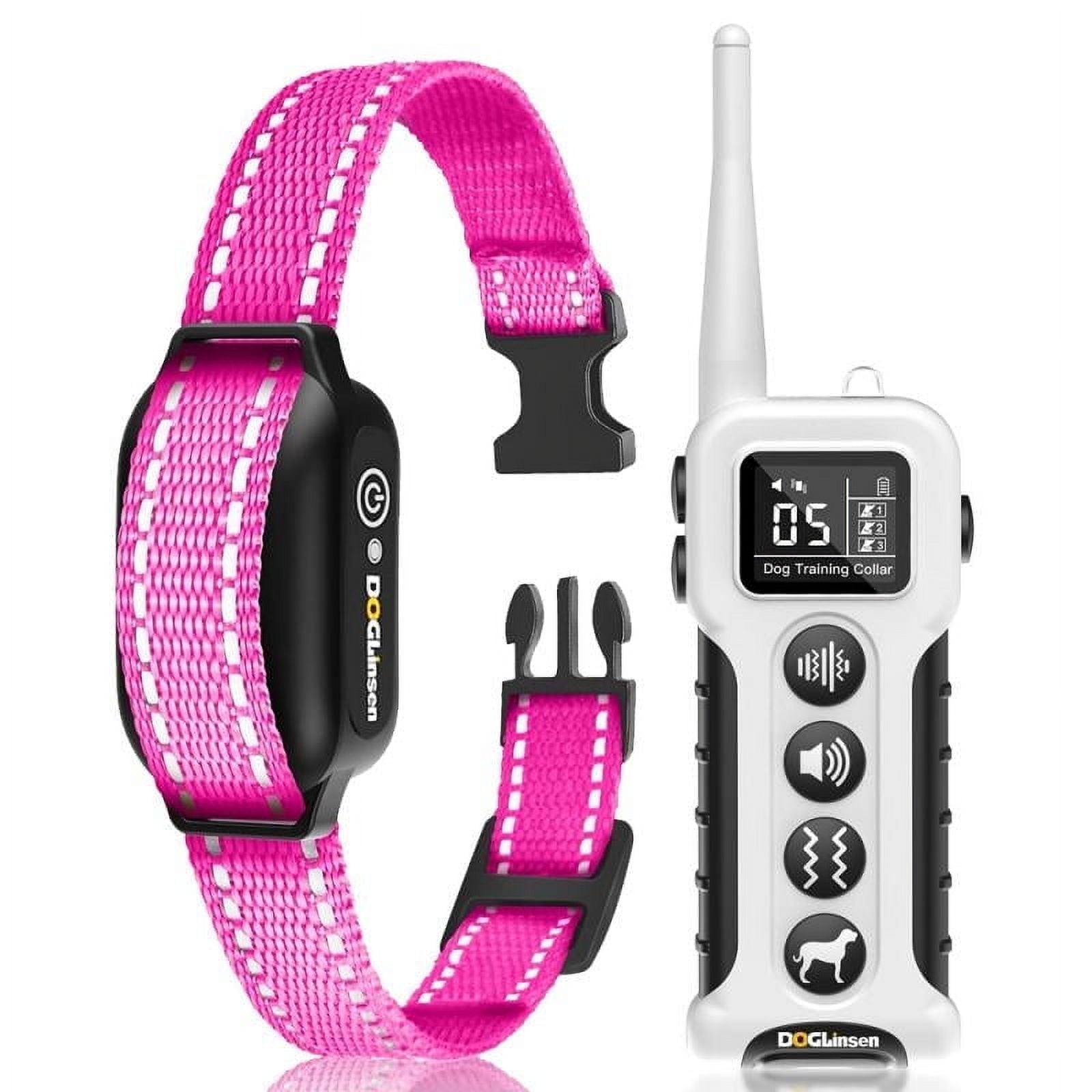 Paipaitek No Shock Dog Training Collar with Remote, 3300ft Range ...