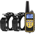Dog Training Collar with Remote 800M - Rechargeable Water-Resistant ...