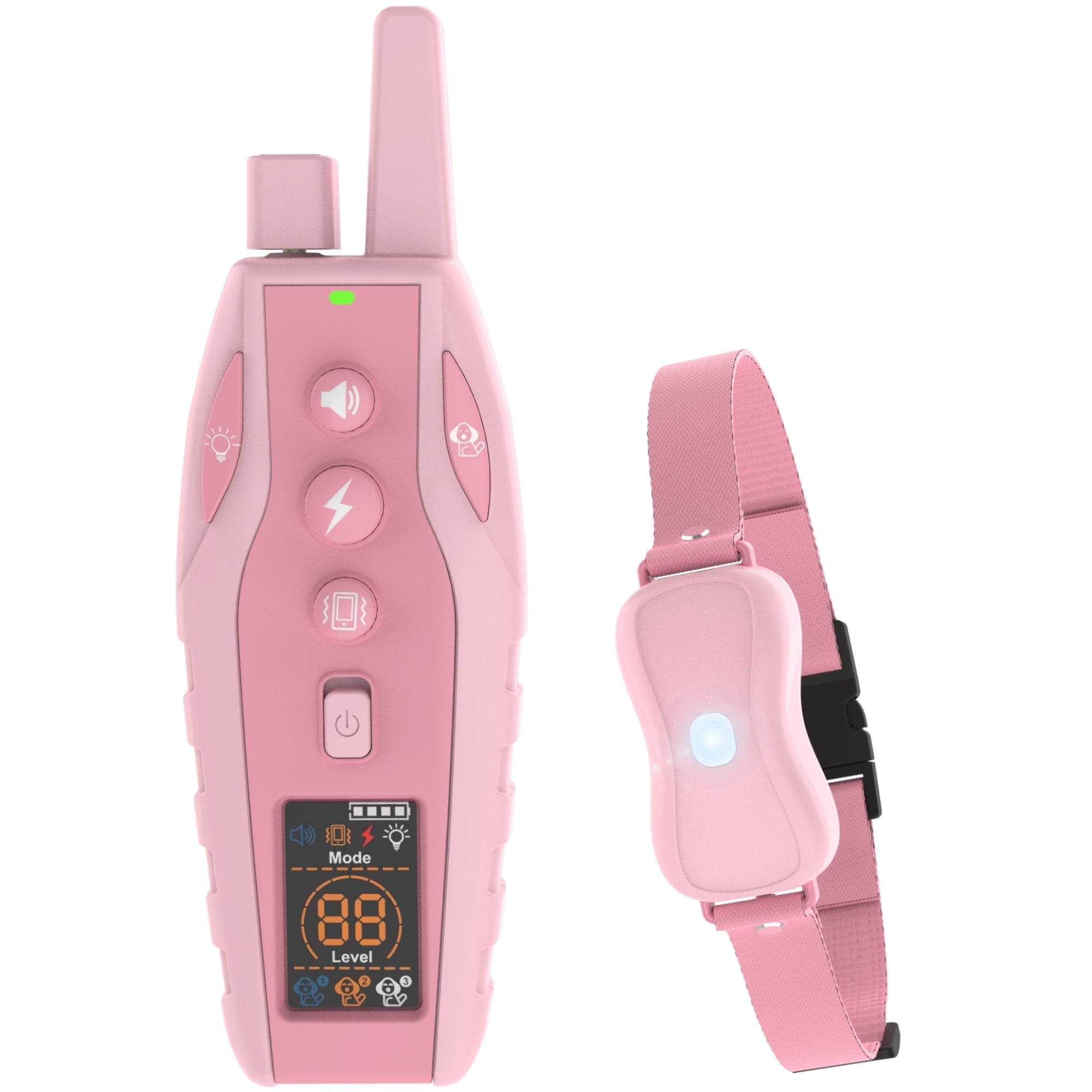 SAMFAT Dog Shock Collar, 3300Ft Remote Range, 3 Modes, Rechargeable ...