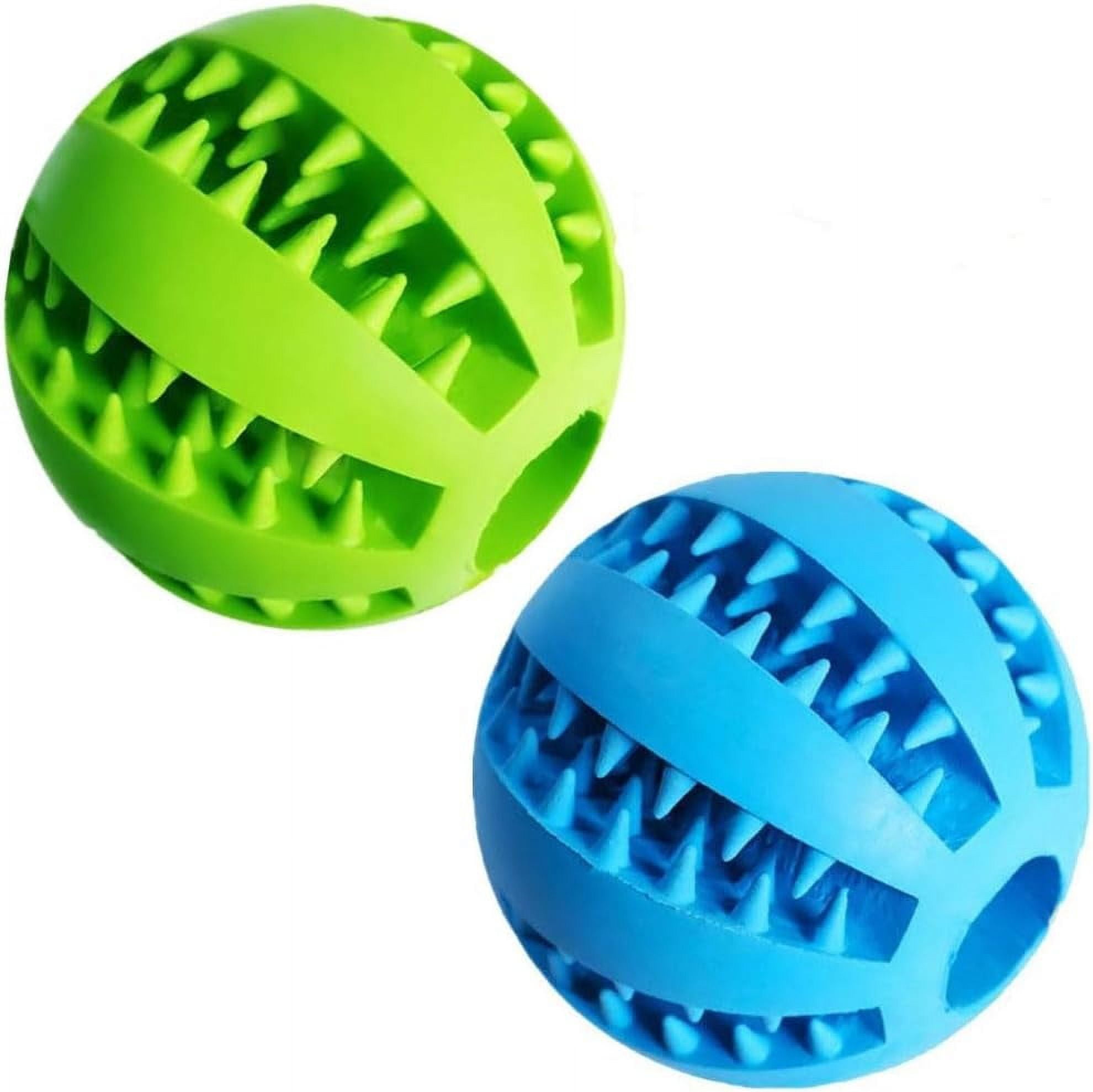 Dog Treat Toy Ball – Interactive Chew Toy for Dogs, Durable Play Balls ...
