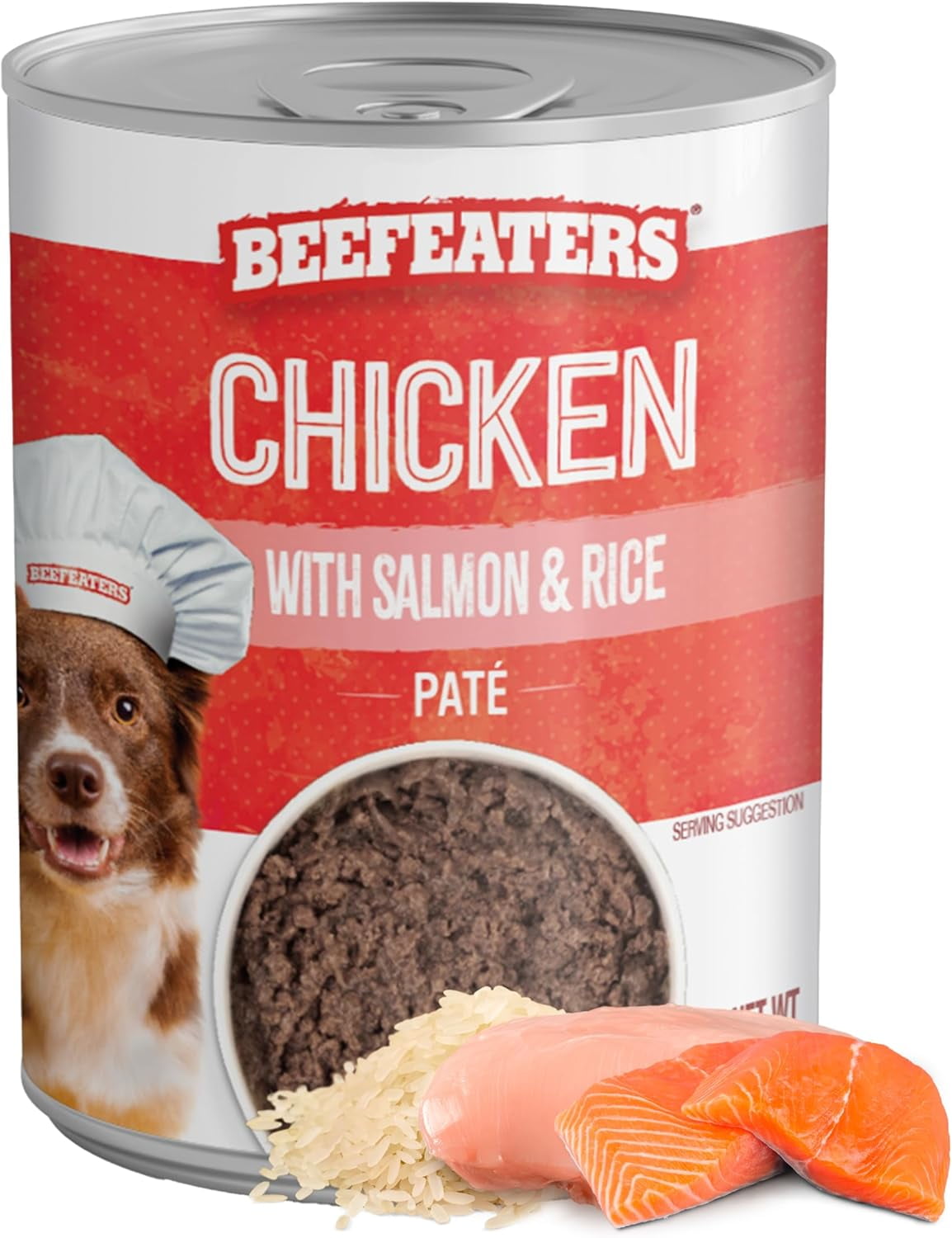 Dog Treats - Chicken with Salmon and Rice Pate 13.2oz, Case of 12 ...