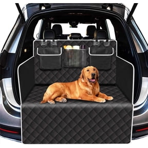 Pet Safety Cover Mat for Car Rear Back Seat Cover Waterproof Dog Mat ...