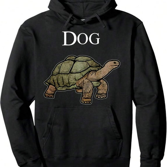 Dog Turtle Meme Funny Joke Dogs For Mens Women Pullover Hoodie ...