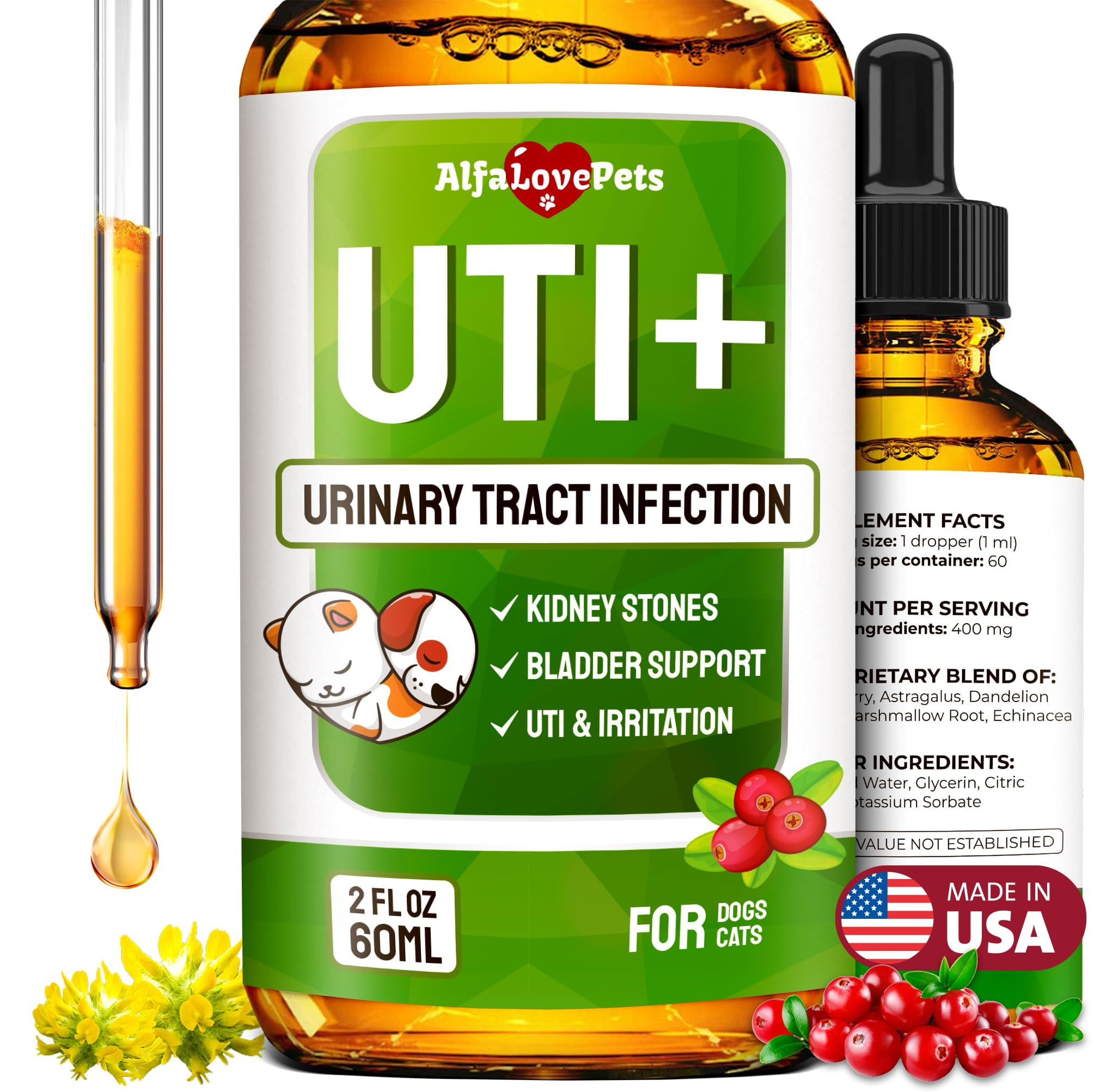 Dog Urinary Tract Infection TSF6 Treatment - Cat UTI Treatment - for ...